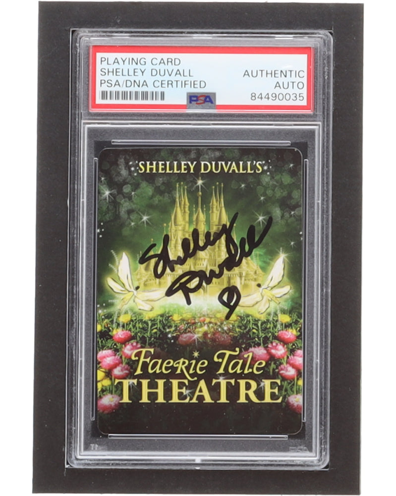 Shelley Duvall Signed "Faerie Tale Theater" Playing Card (PSA ...